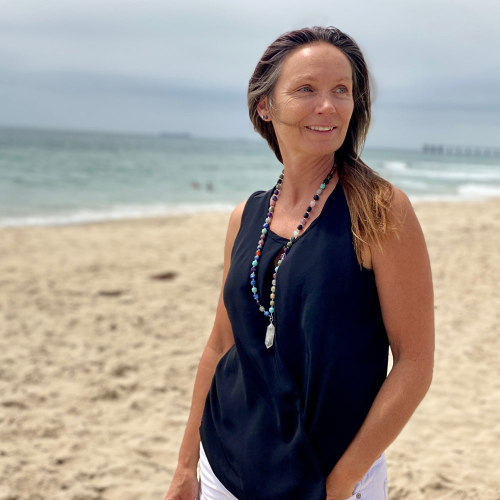 Master Healer Crystal Necklace with Healing Gemstones – Gogh Jewelry Design